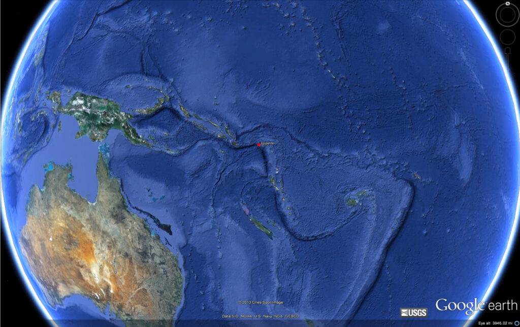 M8 in the Santa Cruz Islands region (Vanuatu subduction zone, New ...