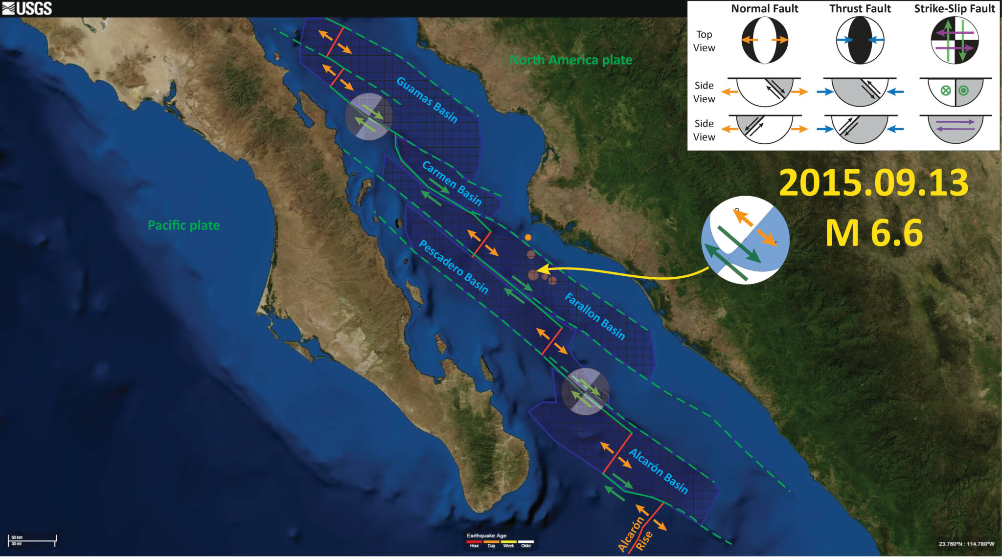 Gulf of California Earthquakes! (first update) - Jay Patton online